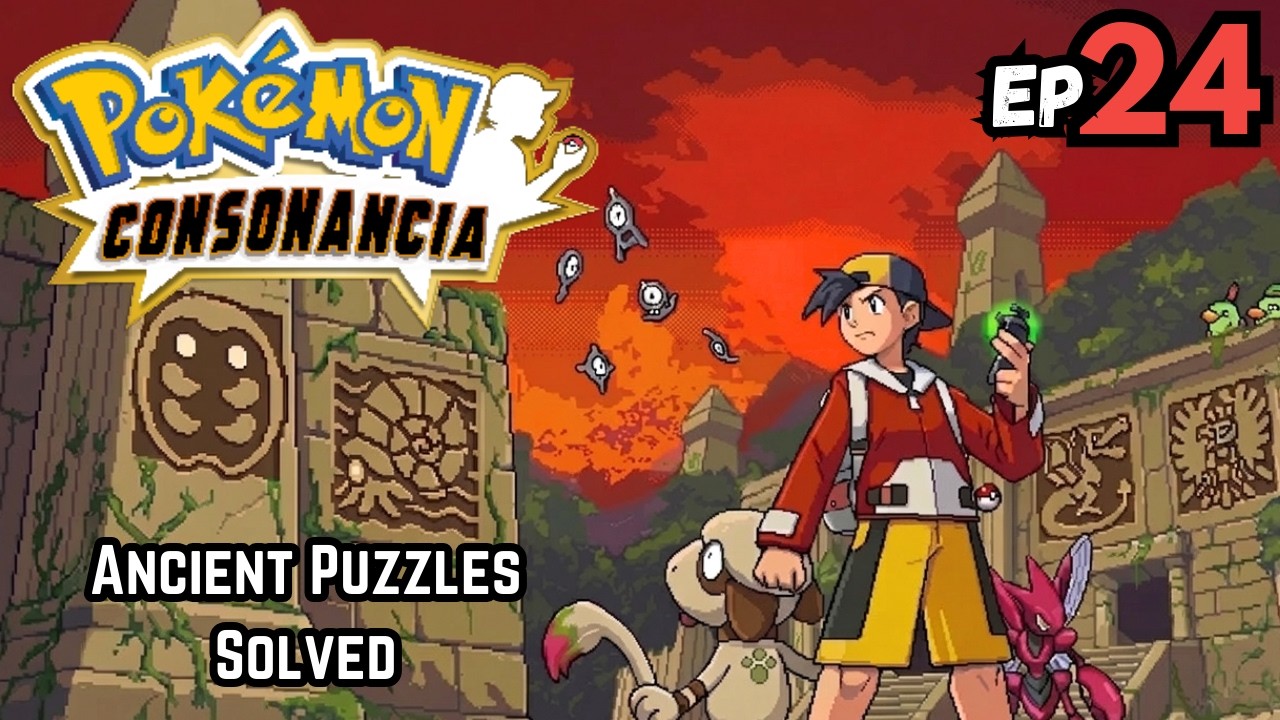 UNOWN RUIN PUZZLES! HUGH & DAWN BATTLES. Pokémon Consonancia