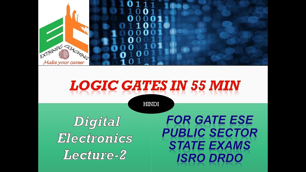 Digital Electronics for Competitive Exams L2 | Logic Gate