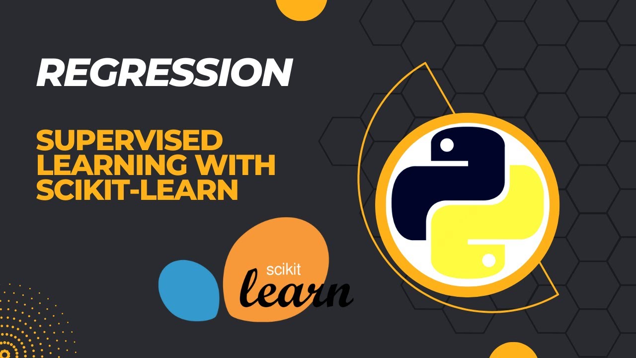 Regression | Supervised Machine Learning with scikit-learn