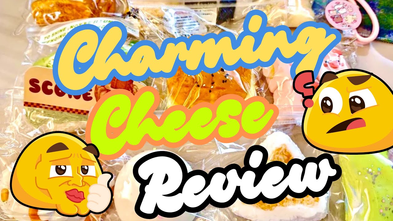 ✨ Charming Cheese Squishy Unboxing ASMR! 🧀 So Kawaii & Satisfying Squishy Review! 💕