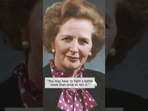 5 BEST #quotes by Margaret Thatcher | Great Minds