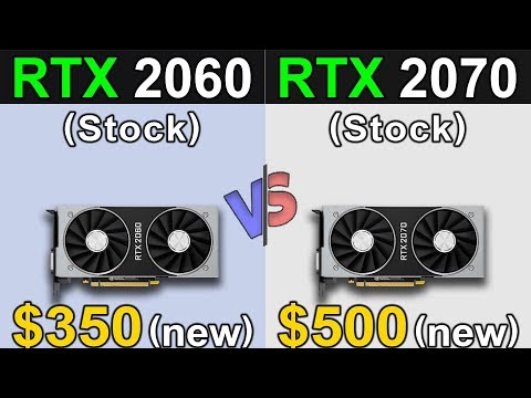 RTX 2060 Vs. RTX 2070 | 1080p and 1440p Benchmarks