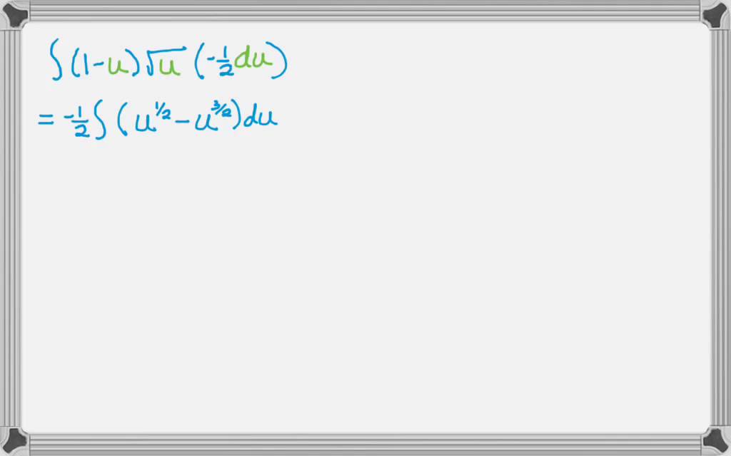 Tricky u-substitution Example 1