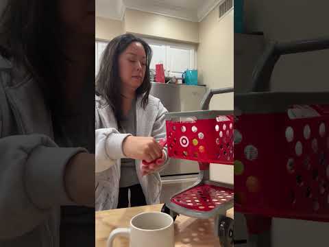 Unboxing Target Shopping Cart Toy
