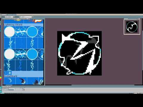 Pixel Art Electric Explosions VFX Timelapse