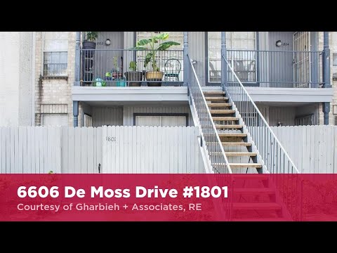 6606 De Moss Drive #1801 Houston, Texas 77074 | Mohammad Khatri | Realtor Virtual Tour