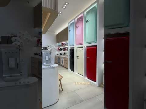 🌈Colorful aesthetics smeg showroom #manila #youtubeshorts #simplicity #travel #smeg #vintage
