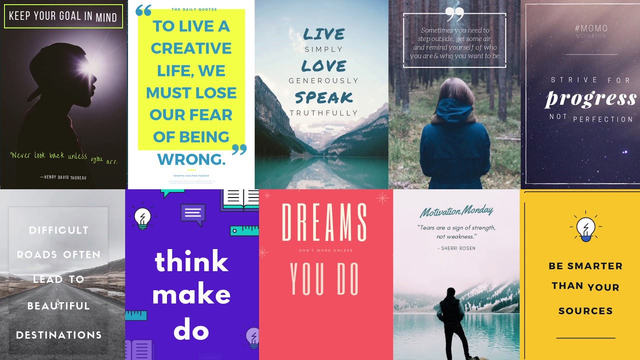60 GIF/Video Motivational Quotes