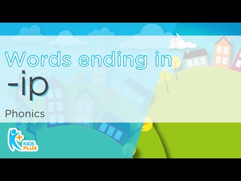 Phonics | Words ending in the sound -ip | Grade 1 English | Rhyming Words