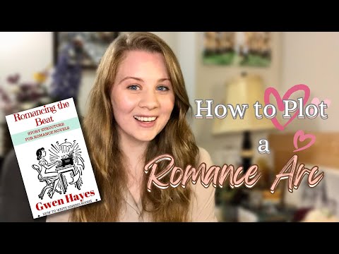 The Structure of a Romance Plot (or Novel) from Romancing the Beat by Gwen Hayes