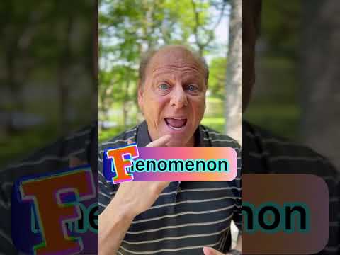 How do you say Phenomenon?