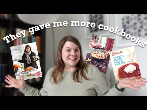 Cookbooks from Friends and Family - I got some good ones!