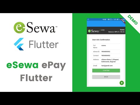 eSewa ePay in Flutter with webview | Flutter 2.0 | lightweight & easy to setup