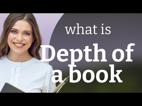 Unveiling the Meaning: "Depth of a Book"