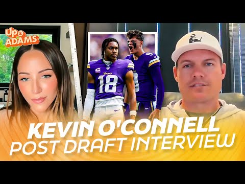 Vikings HC Kevin O'Connell on JJ McCarthy, Starting QB, Where's the Coach of Year Trophy, & More