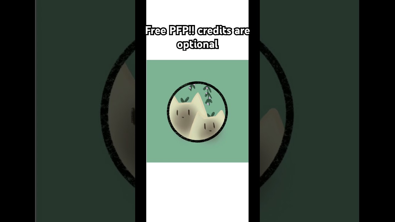 Free PFP!! #cat #drawing #shorts #fyp #viralvideo #procreate #freepfp #free #pfp #pfpgamer #draw