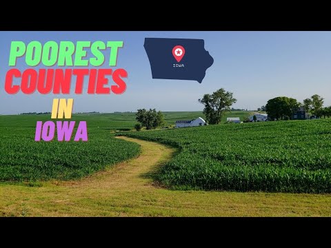 The 10 Poorest Counties in Iowa