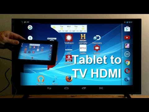 How to Connect Tablet to TV using HDMI - Easy & Fun!!!