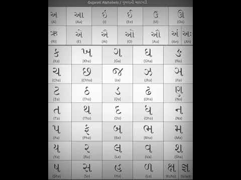 Gujarati Alphabet #shorts #pronunciation #gujarati #india #language #alphabet #education #ytshorts