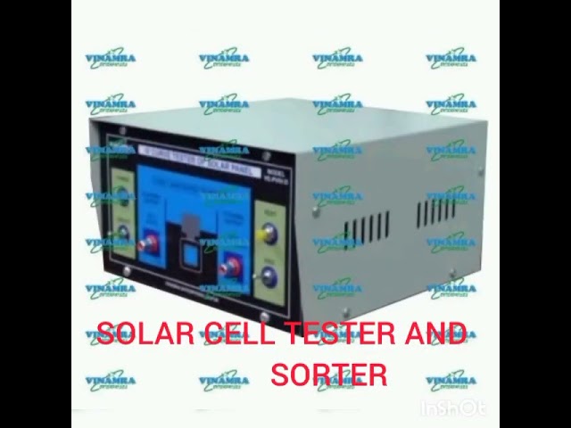 Solar System Lab Trainers - Iv Curve Tester for Solar Technician ITI ...