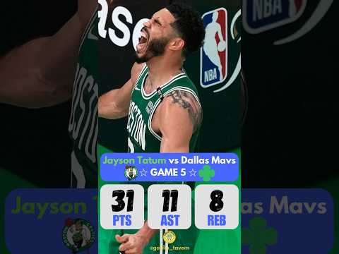 I Mean, The Stats Speak For Themselves?? 🔥💯#jaysontatum #jt #finals #nba #basketball #celtics