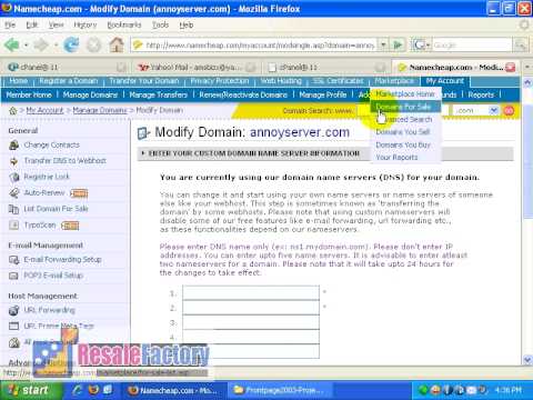Logging to cPanel WHM Hosting Account - cpanel video 2