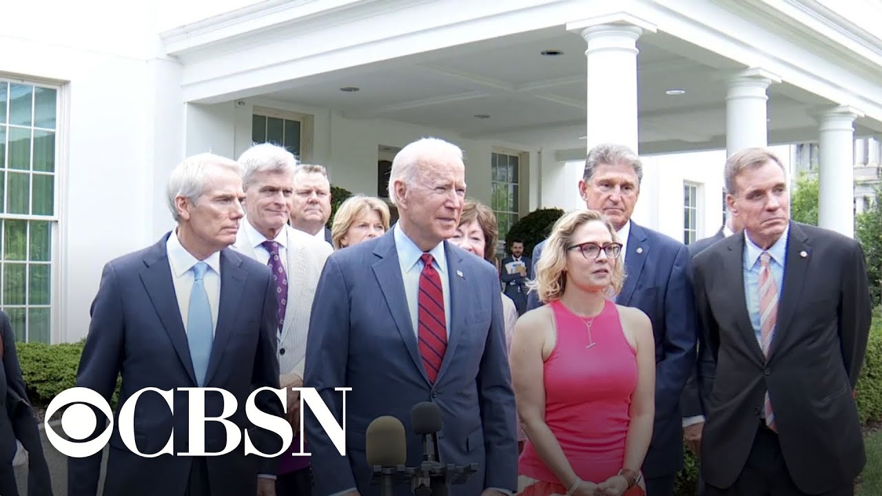 Bipartisan infrastructure deal moving ahead after White House eases Republicans’ concerns