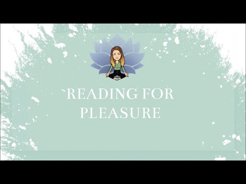 Reading for Pleasure - the Importance of Reading