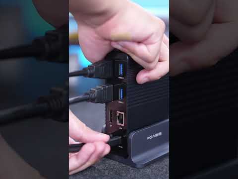 Acasis 15 in 1 USB Type C Docking station for Laptop #pc #tech #techtown #youtubeshorts #laptop #ai