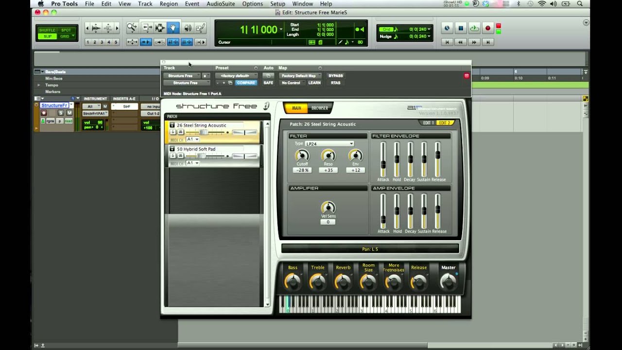 Structure Free - Pro Tools Tutorial