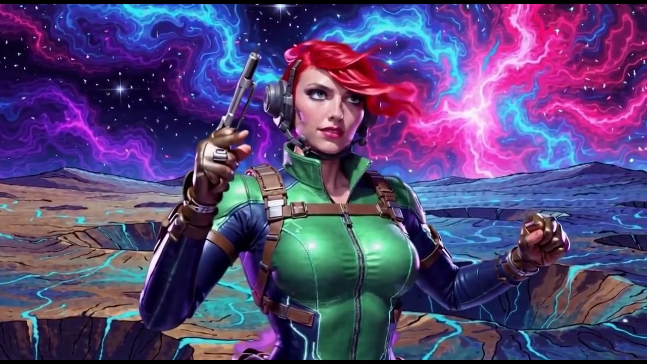 Space Women - AI Video Stitching