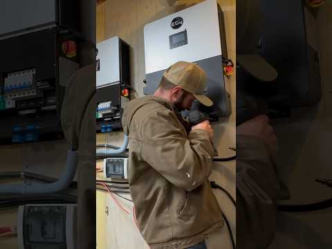 EG4 6000XP #OffGrid Inverter Installation #diysolarsystem