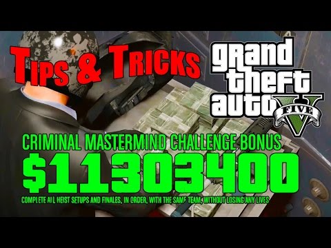 Criminal Mastermind Tips and Tricks to $10 million