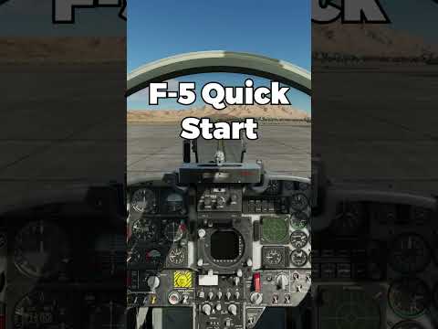 F-5 Startup in 60 Seconds!