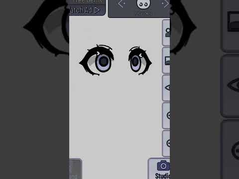Making detailed eye in gacha club (Gacha art mod) #gacha #gachaclub #gachalife #eyes #gachatiktok