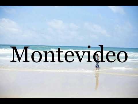 How To Pronounce Montevideo🌈🌈🌈🌈🌈🌈Pronunciation Of Montevideo