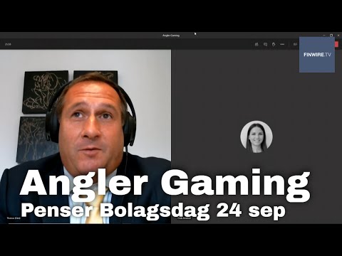 Angler Gaming - Penser Bolagsdag 24 sep 2020