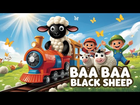 Baa Baa Black Sheep | Nursery rhymes song | #nurseryrhymes #baabaablacksheep #kidssongs #ai #black