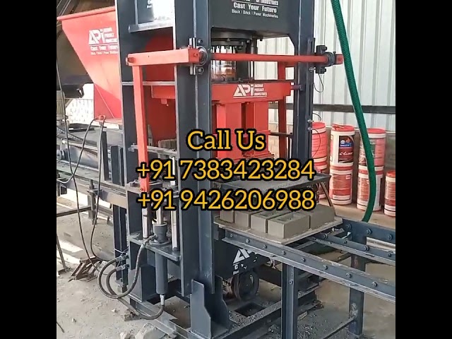 Block Making Machine - Fully Automatic Solid Block Making Machine Manufacturer from Ahmedabad