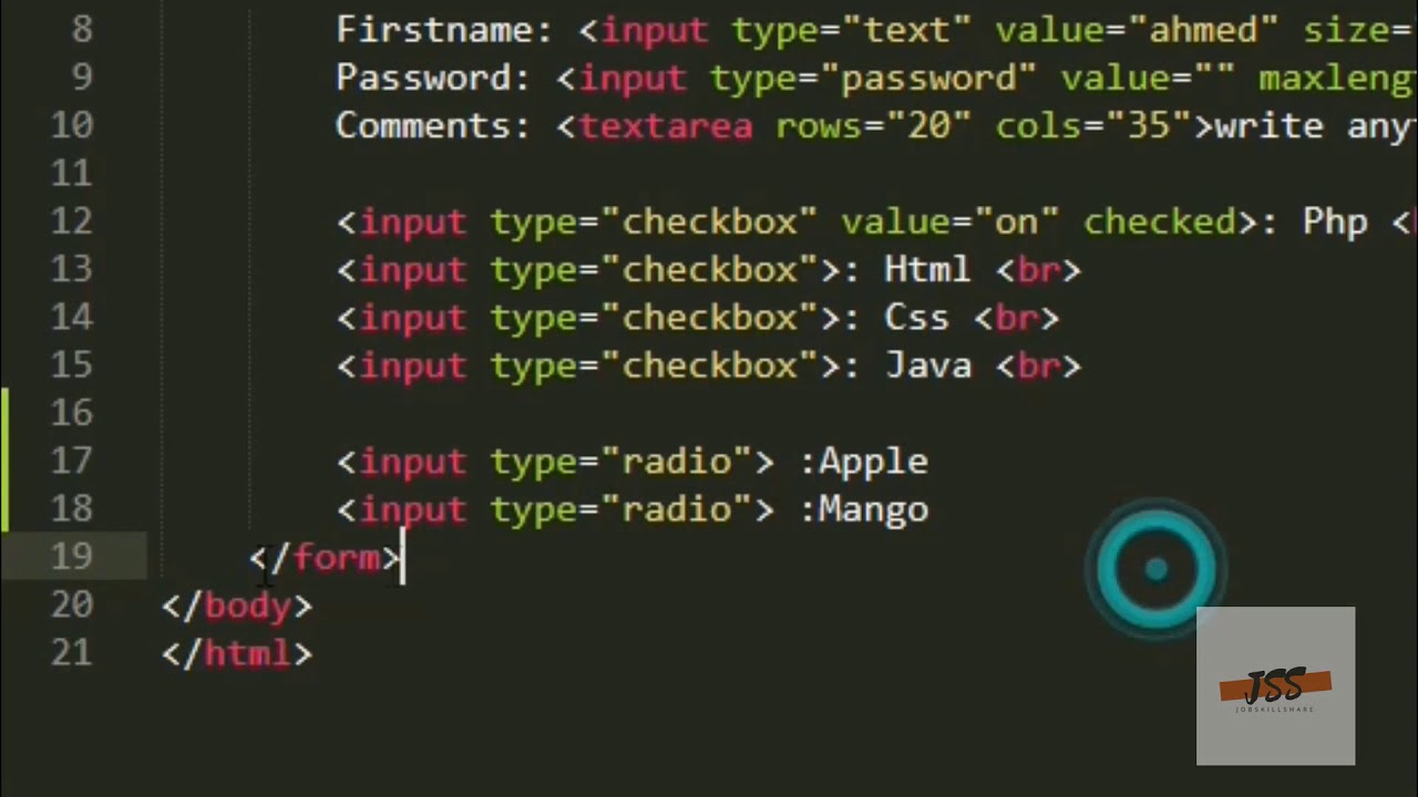 HTML: Forms | Module 11