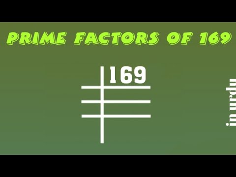 Prime Factors of 169 - Prime Factorization