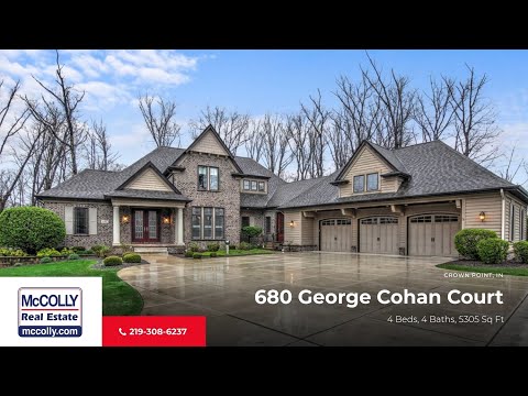 680 George Cohan Court, Crown Point, IN | MLS# 473764 - McColly