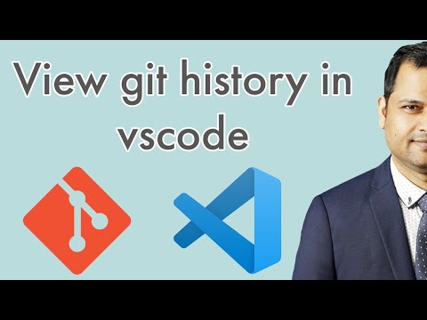 How to view git history of files in vscode | git commit history and local history without extension