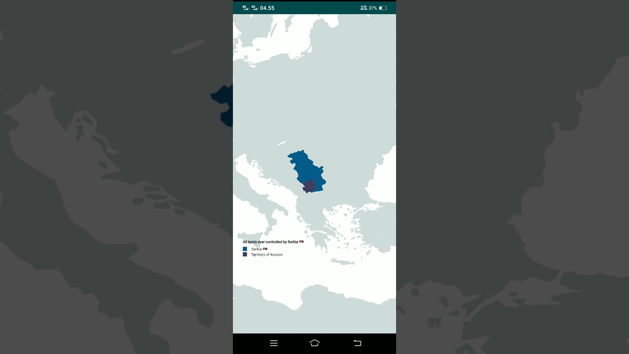 All lands ever controlled by Serbia 🇷🇸 #serbia #србија #mapping #countries #mapper #map