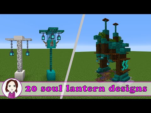 20 Soul lantern designs Minecraft Map