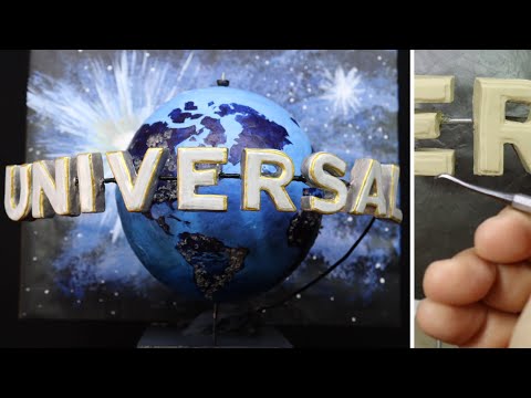 Universal Pictures Logo Diorama | Timelapse