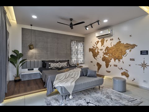 1890 SQ.FT. COMPACT HOUSE IN PUNE, MAXIMISING SPACE AND SUSTAINABILITY (HOME TOUR)