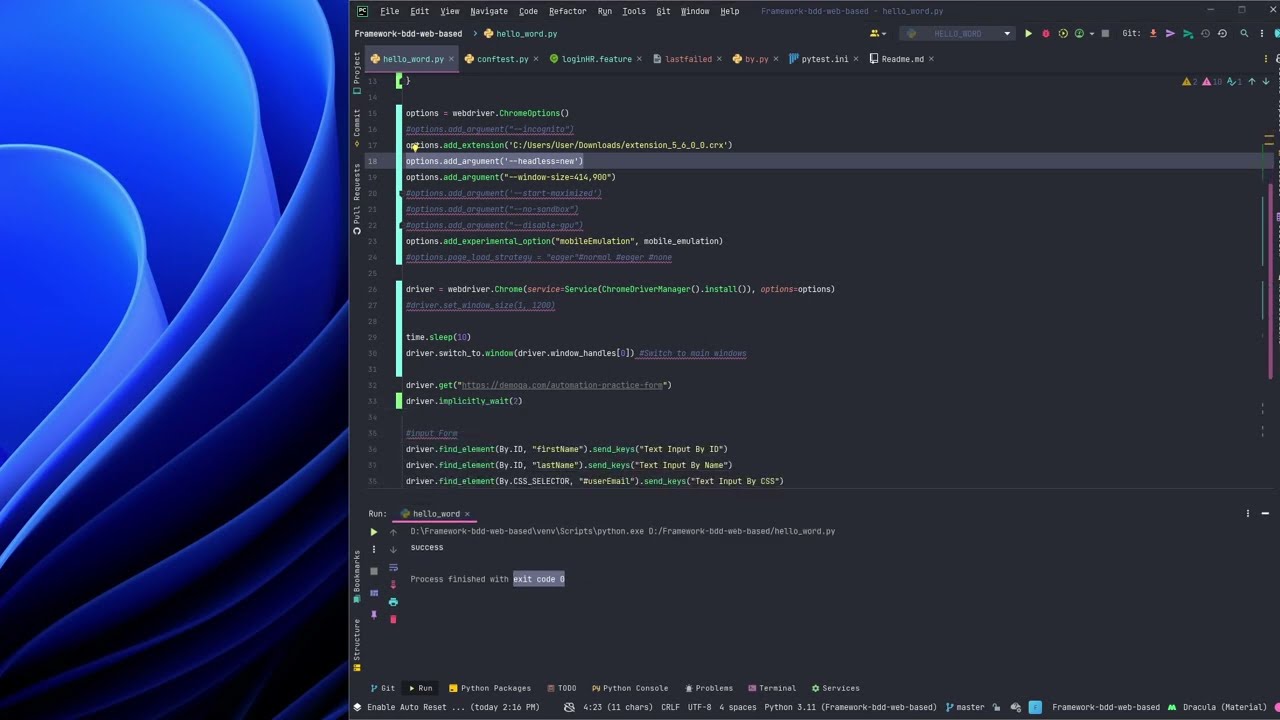 Headless Browser Testing With Selenium & Python