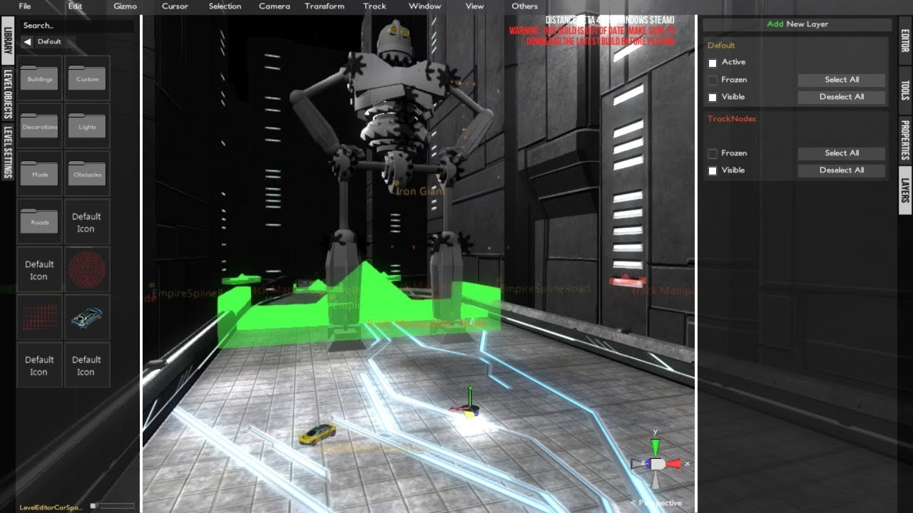 Distance - Iron Giant Model