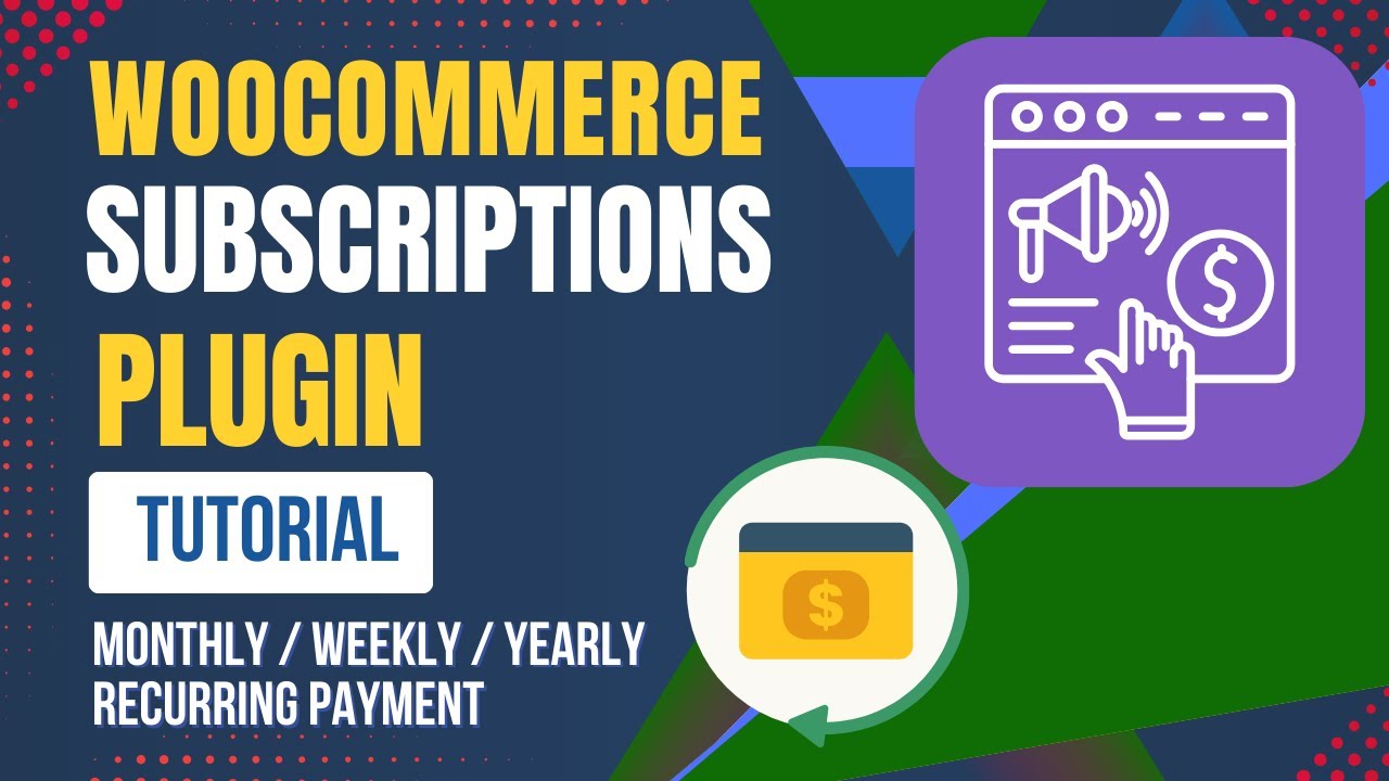 WooCommerce Subscriptions Plugin Tutorial | How To Create Subscription Product in WooCommerce